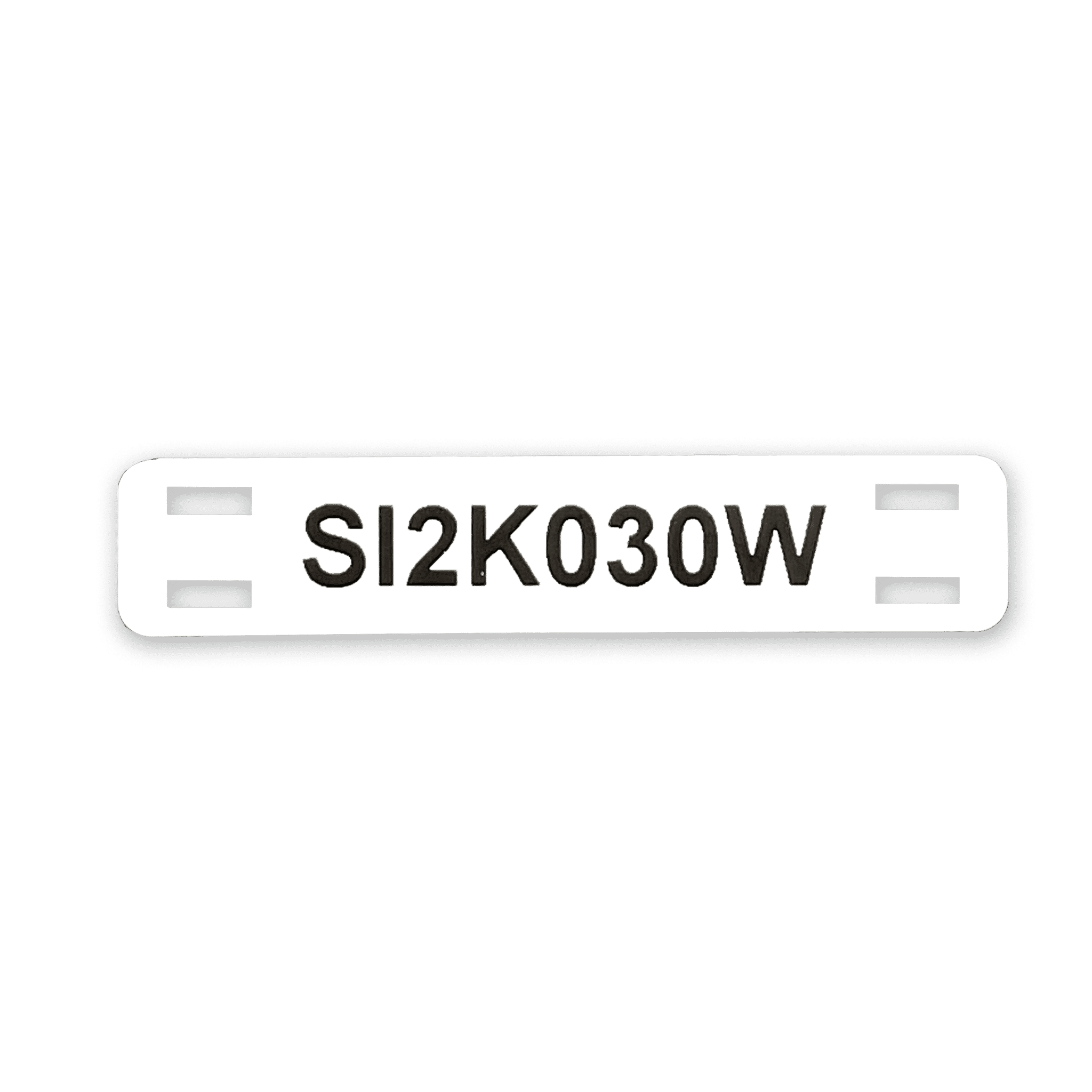 54mm x 11mm White Cable Marker - No Sleeve Required (200pcs) | Wire ...