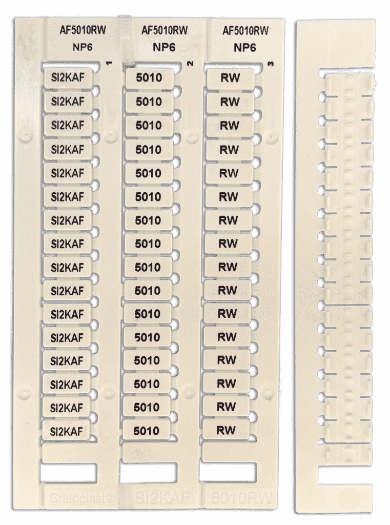 10mm x 5mm Automatic Terminal Tag For ABB Entrelec M, D, ADO Series ...
