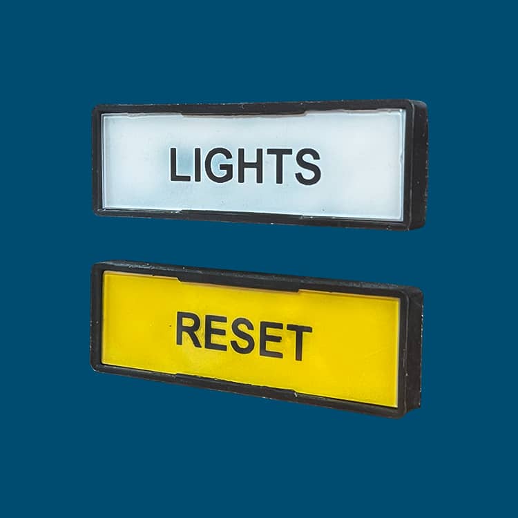 Control Panel Markers For Switchboards and Electrical Equipment